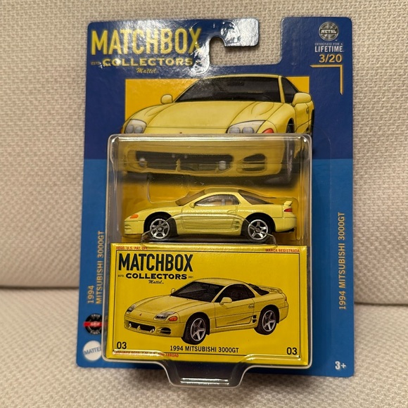 Toys | Matchbox 224 Matchbox Collectors 1994 Mitsubishi 3000gt 320 | Poshmark